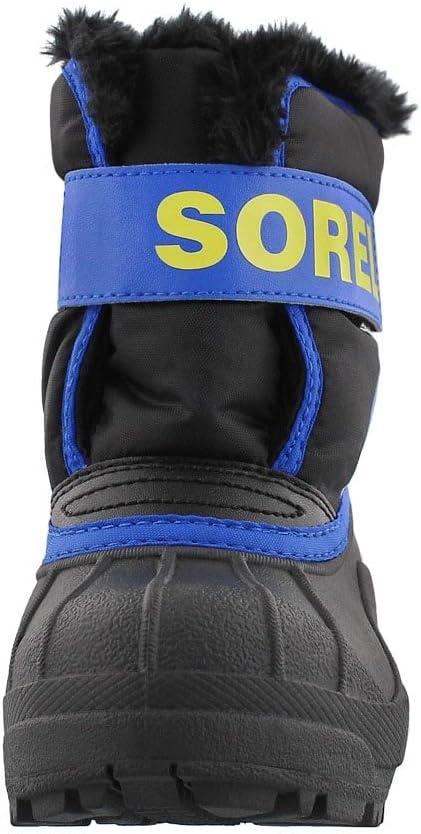 SOREL – Youth Snow Commander Snow Boots for Kids(Black/Super Blue) - SOREL